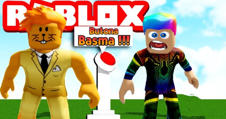 BUTONA BASMAAA !!! Örümcek Bebek ve Sincap Roblox Don’t Press The ...